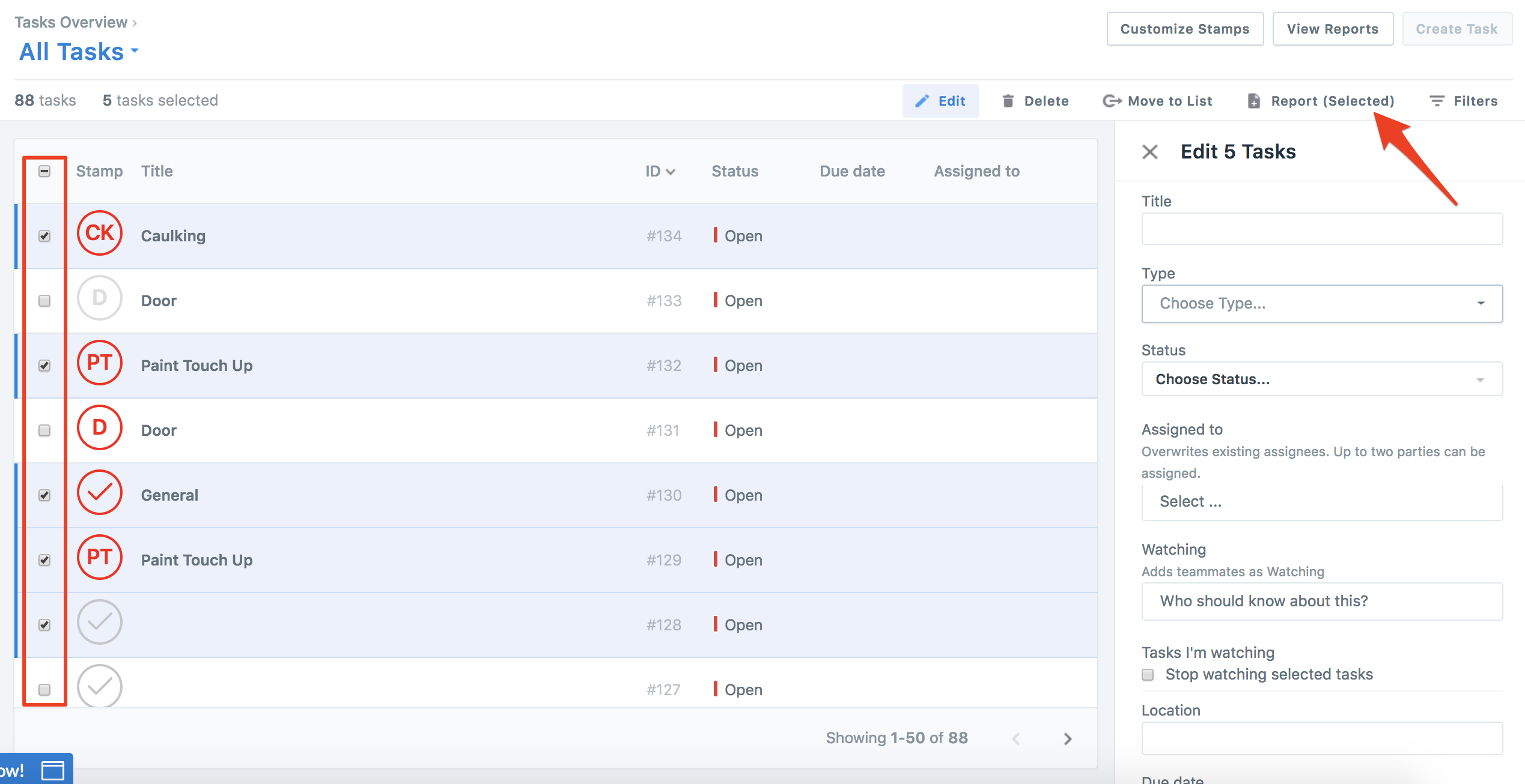Creating Detailed Tasks Reports – PlanGrid