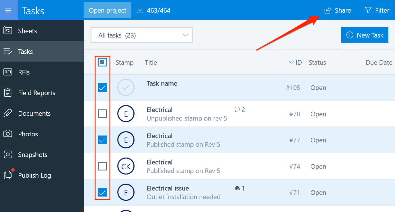 Creating Detailed Tasks Reports – PlanGrid