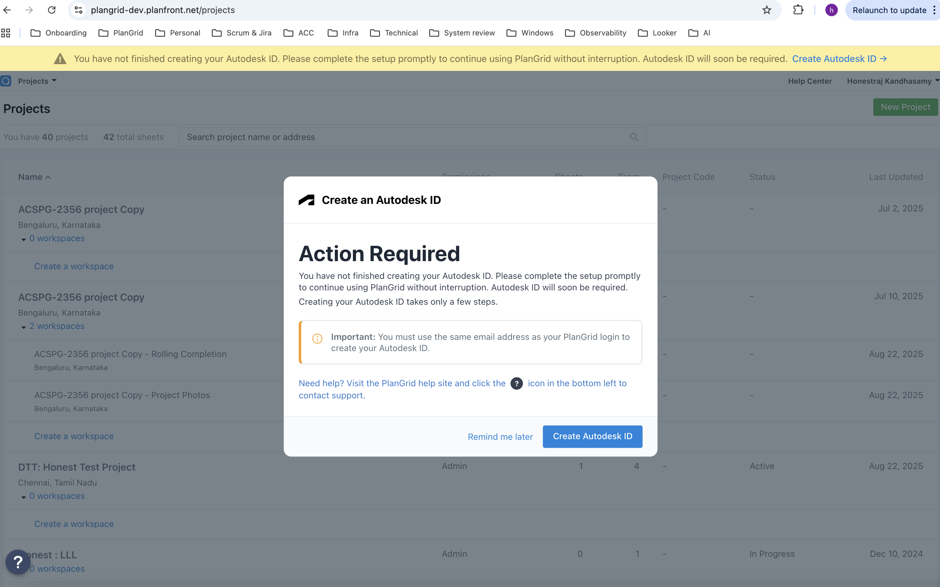 Creating an Autodesk ID for your PlanGrid Account – PlanGrid
