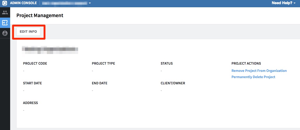 Organization Linked Projects – PlanGrid